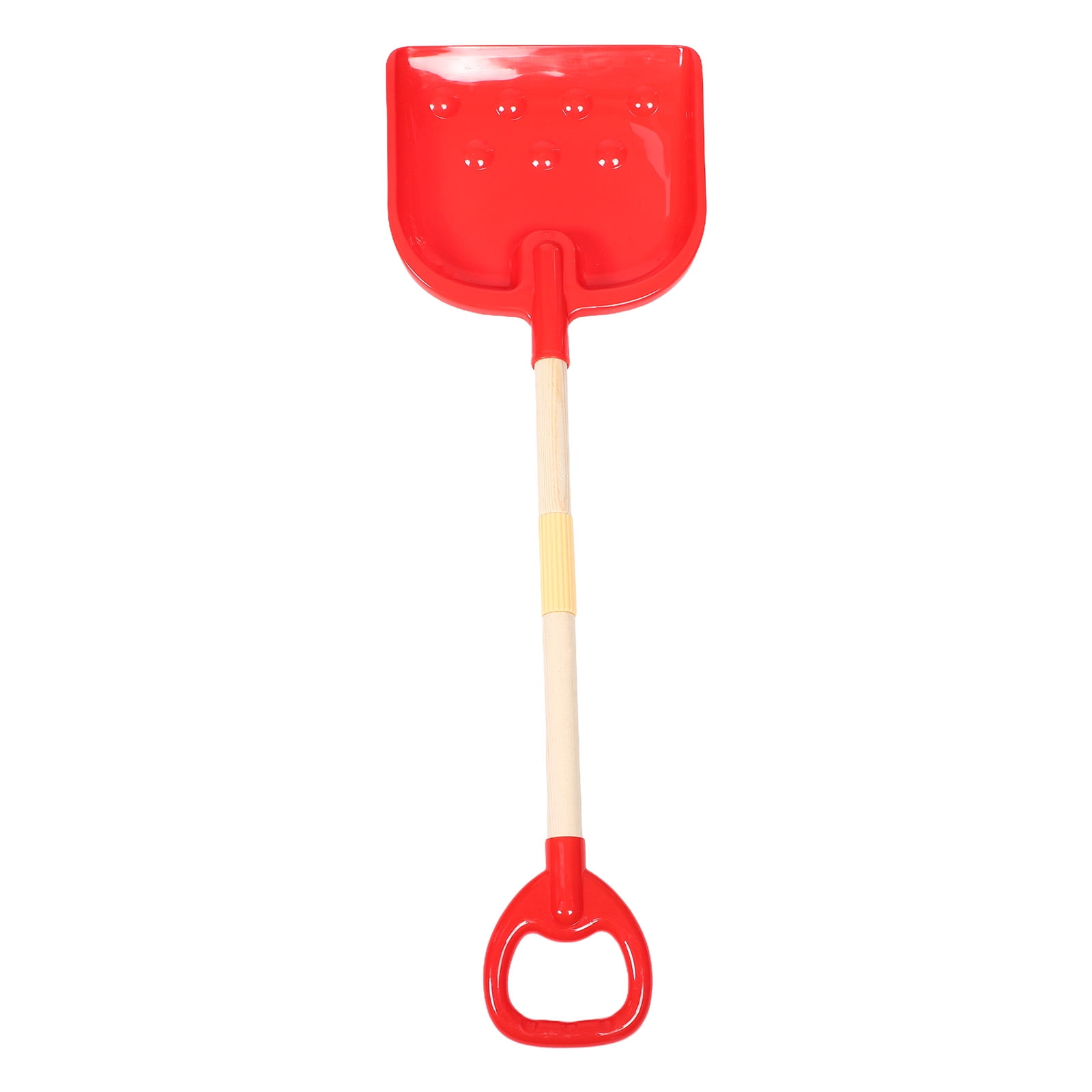 FRCOLOR Beach Snow Shovel Red Kids Snow Shovel Plastic Snow Shovel ...