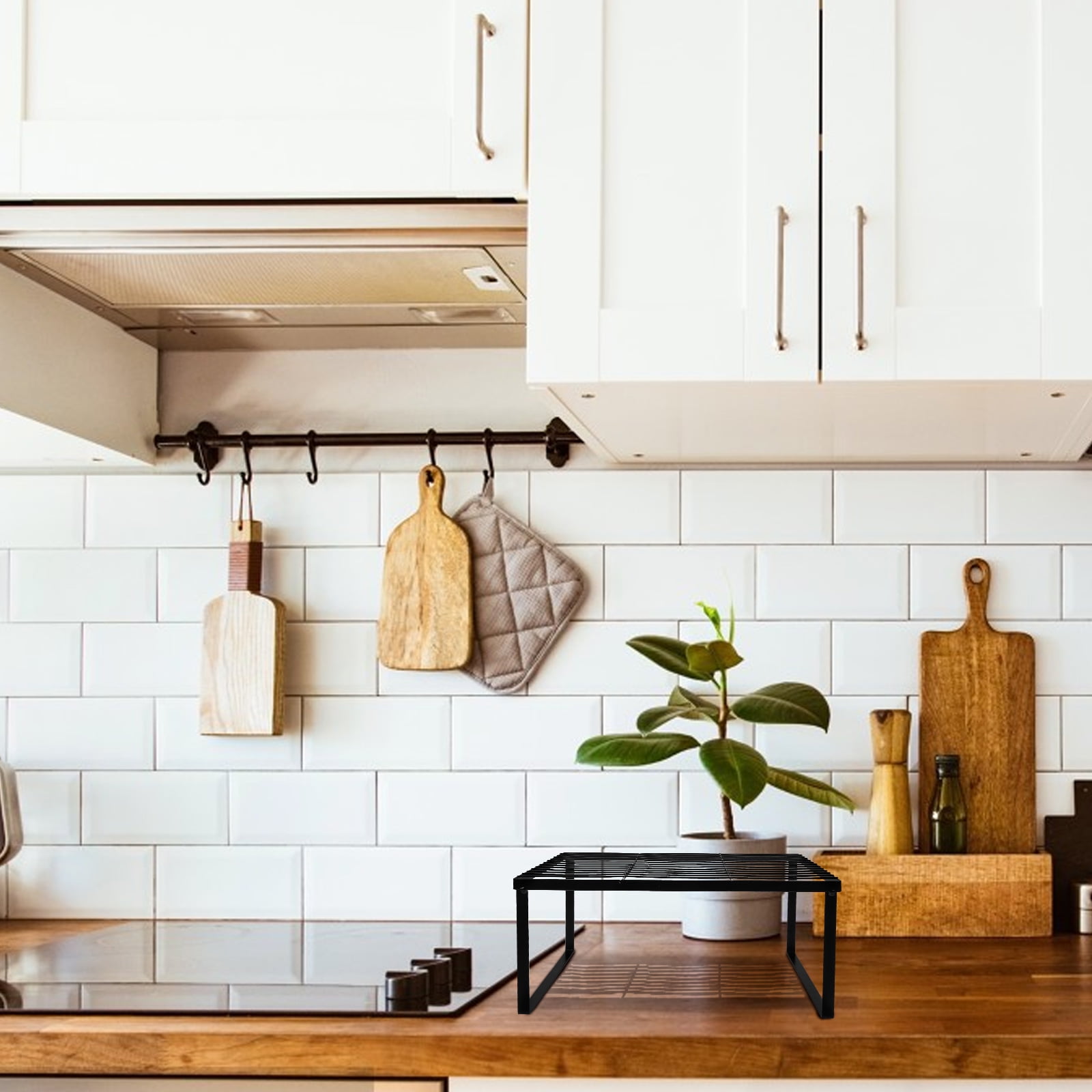 FRCOLOR Kitchen Desktop Storage Stand Induction Cooker Bracket Kitchen ...