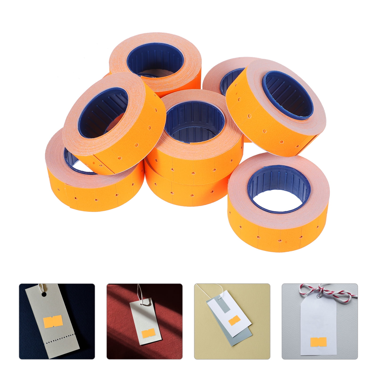 FRCOLOR Label Sticky Price Tag Sticker 21.50X5.80X5.80CM Orange ...
