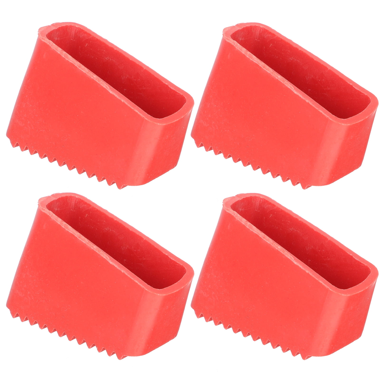 FRCOLOR Ladder Leg Caps 4pcs Replaceable Home Ladder Feet Cushion Non ...