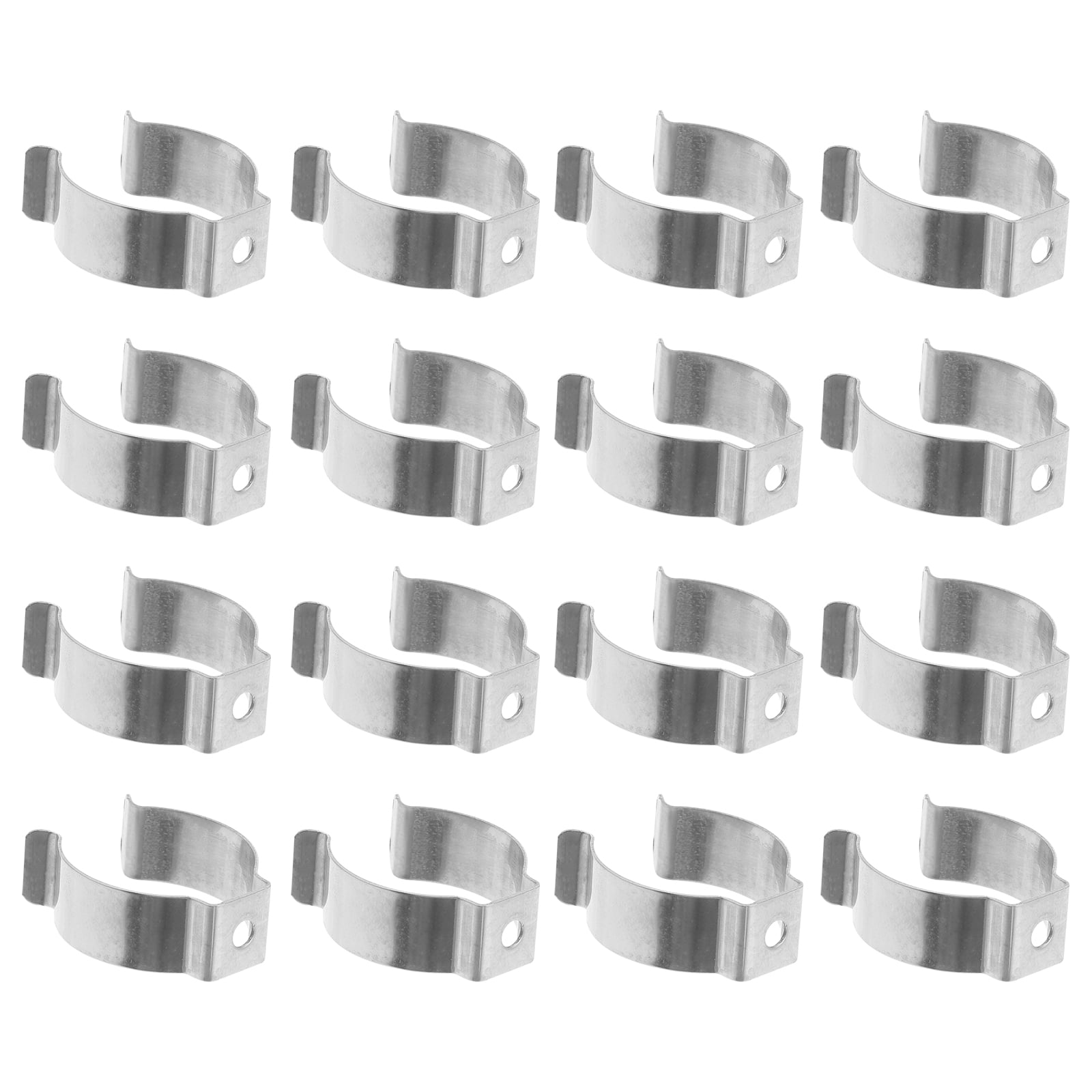 FRCOLOR Lamp Holder 30PCS Tube Light Holder Clip Heavy Duty Stainless ...