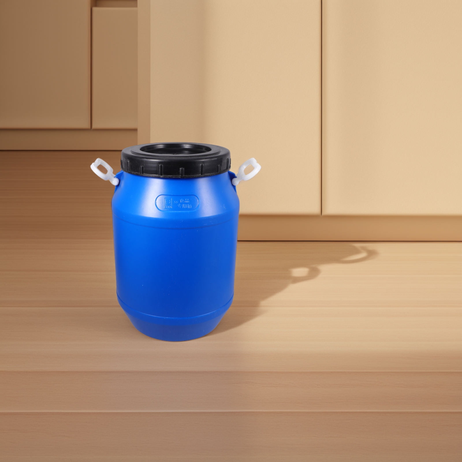 FRCOLOR Large 25L Kitchen Storage Bucket with Airtight Lid Empty ...