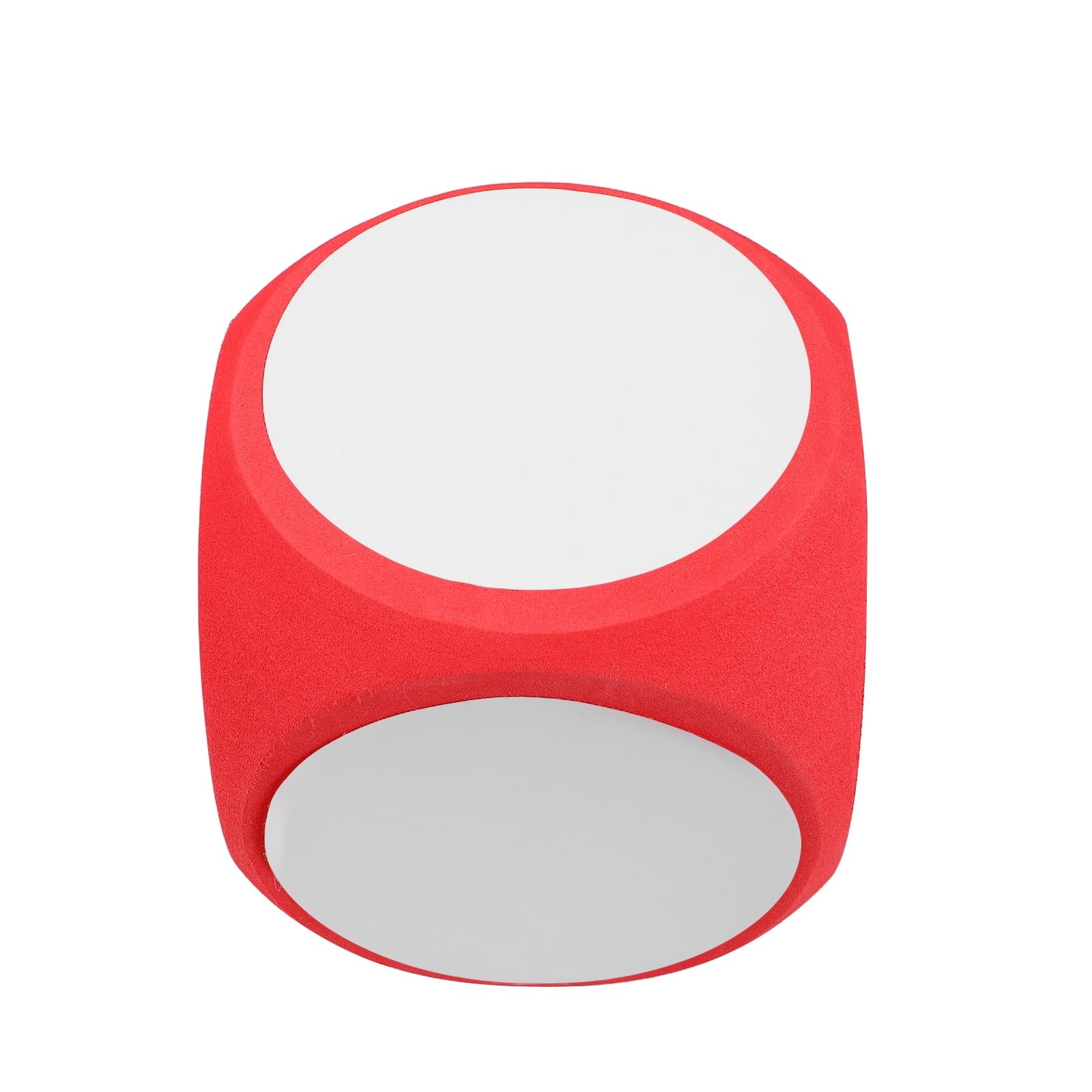 FRCOLOR Red Writable Sponge Dice for Game Use Lightweight and with 10cm ...