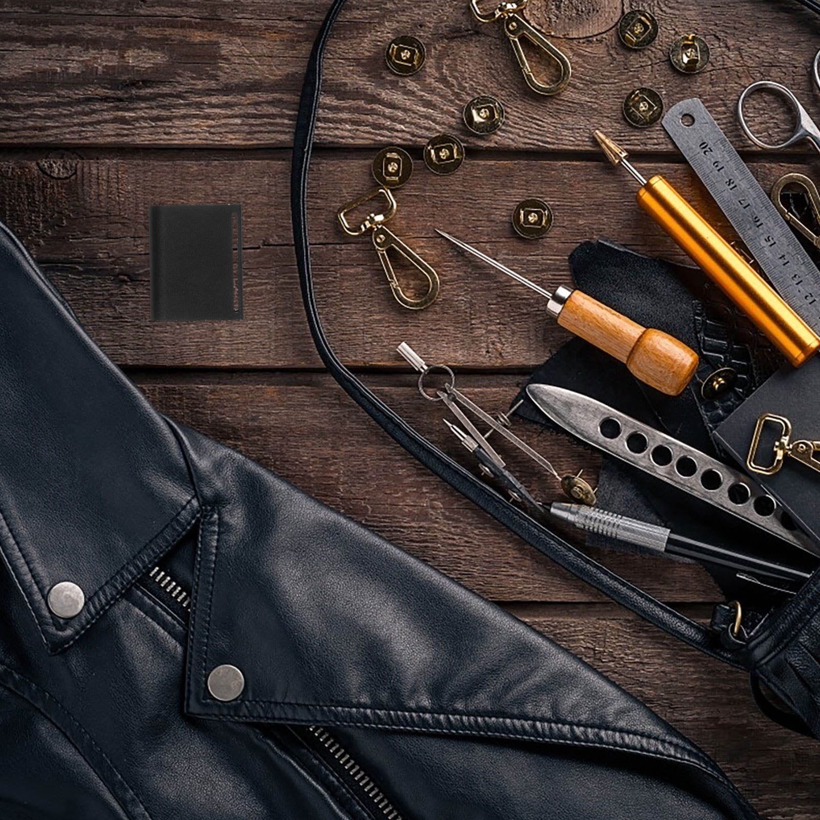 FRCOLOR Leather Goods Sanding Tool Edge Buffing Block Leather Edge ...