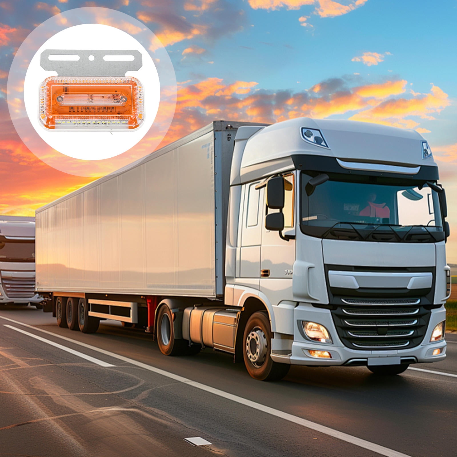 FRCOLOR Led Trailer Lights Kit Truck Tail Lights Led Marker Lights ...