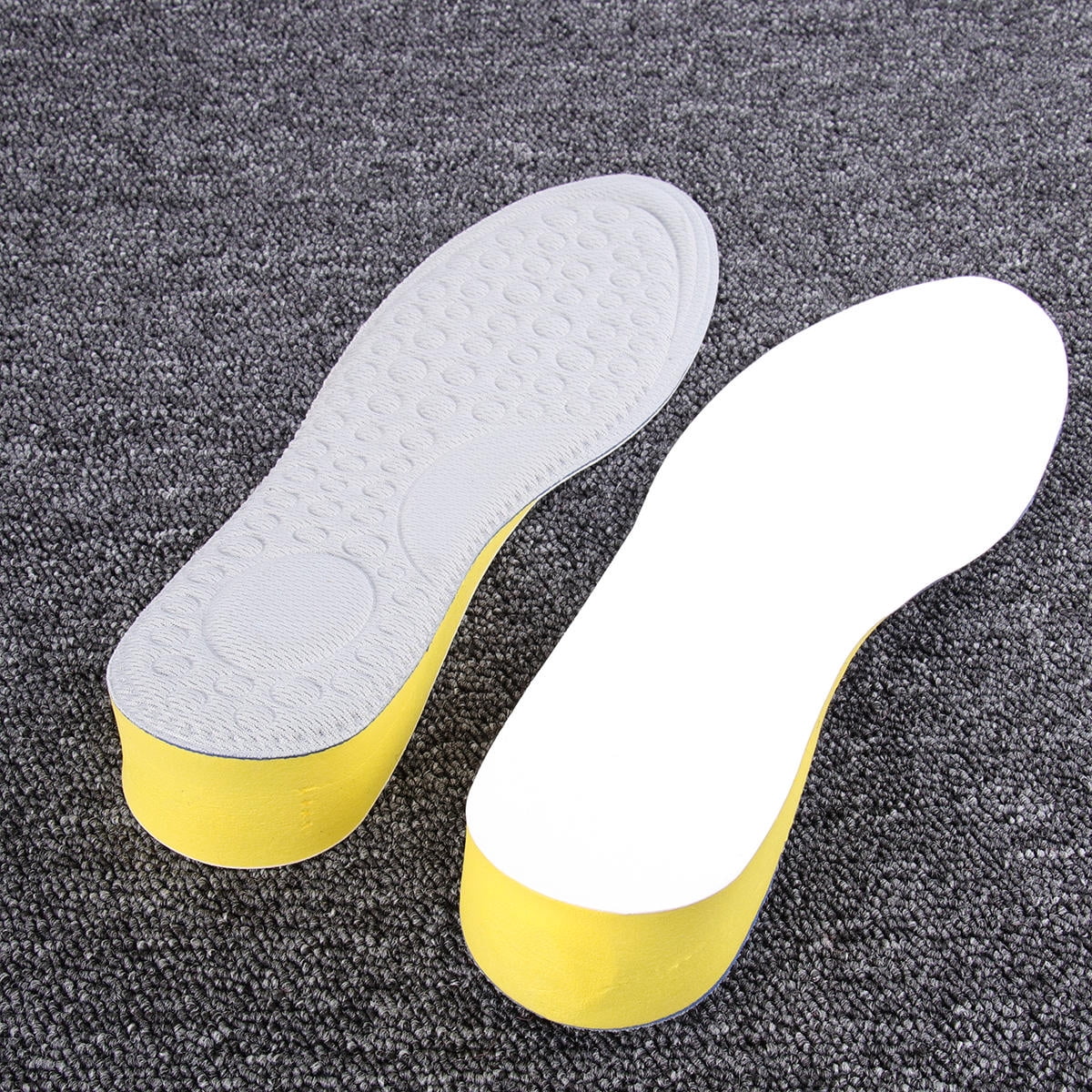 TAILTOSS Insoles Height Increase White 1 Pair 10.9x3.5x1.4in for Size ...