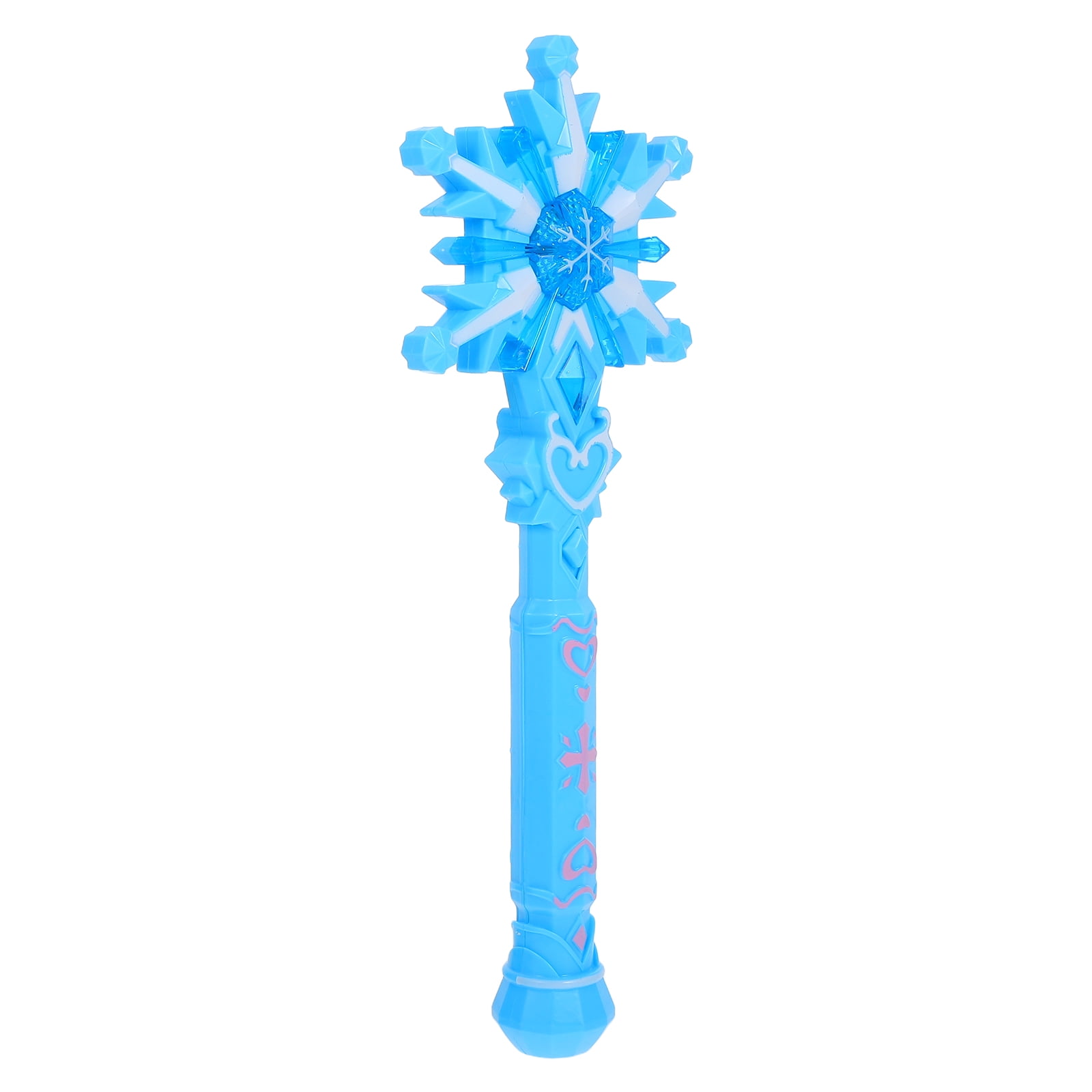 FRCOLOR Light Up Spinning Snowflake Wand For Led Fairy Princess Wand ...