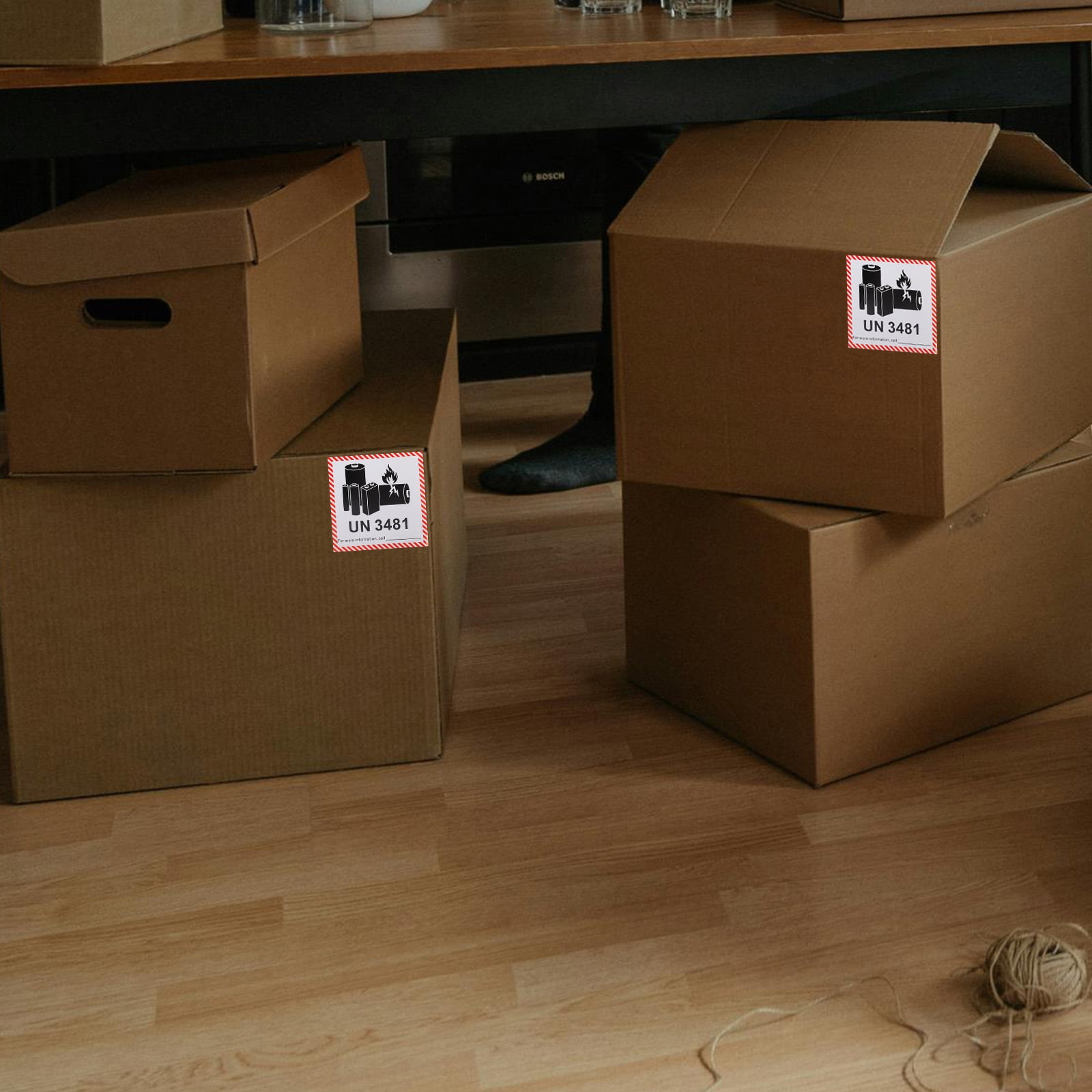 FRCOLOR Lithium Battery Safety Labels with Strong Adhesion Assorted ...