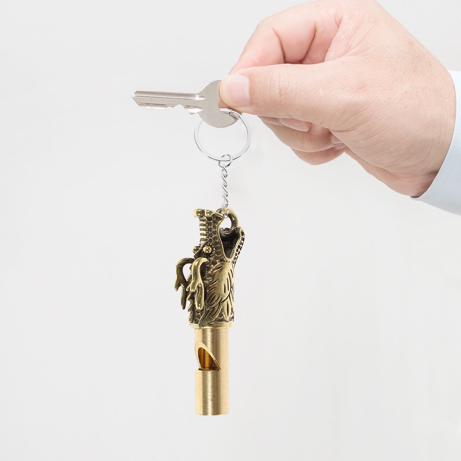 FRCOLOR Loud Safety whistle for Outdoor Activities with Brass Material ...