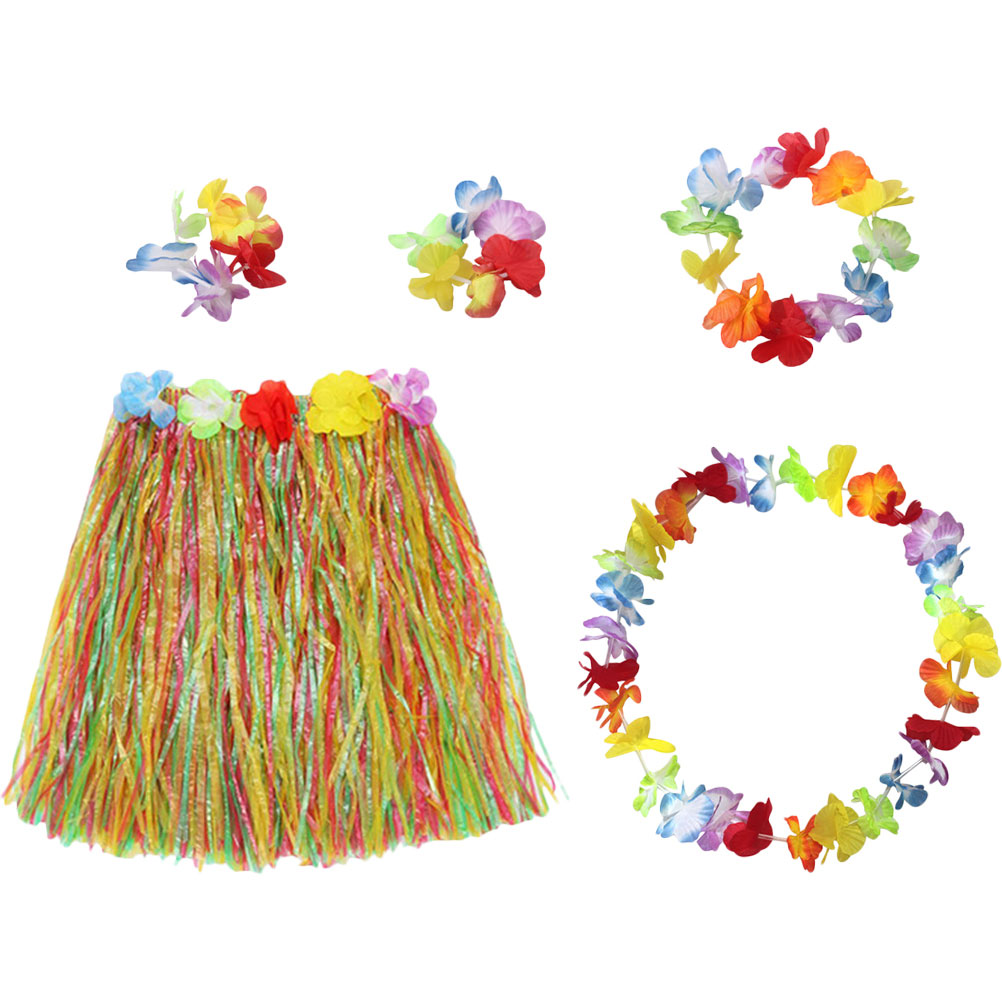 FRCOLOR Luau Decorations Hula Dance Suit Banquet Pool Party - Walmart.com