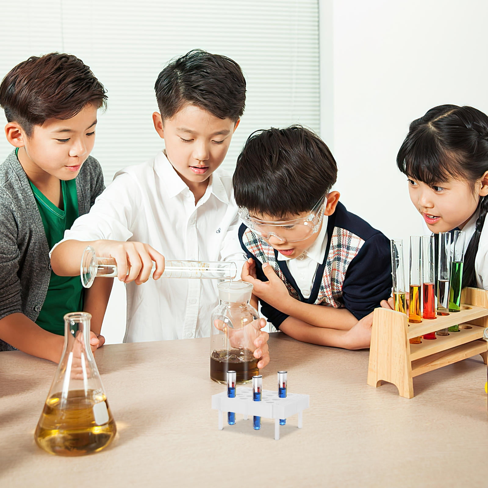 FRCOLOR MLINS 1 Set Test Tube Rack Holder for Centrifuge Tubes Plastic ...