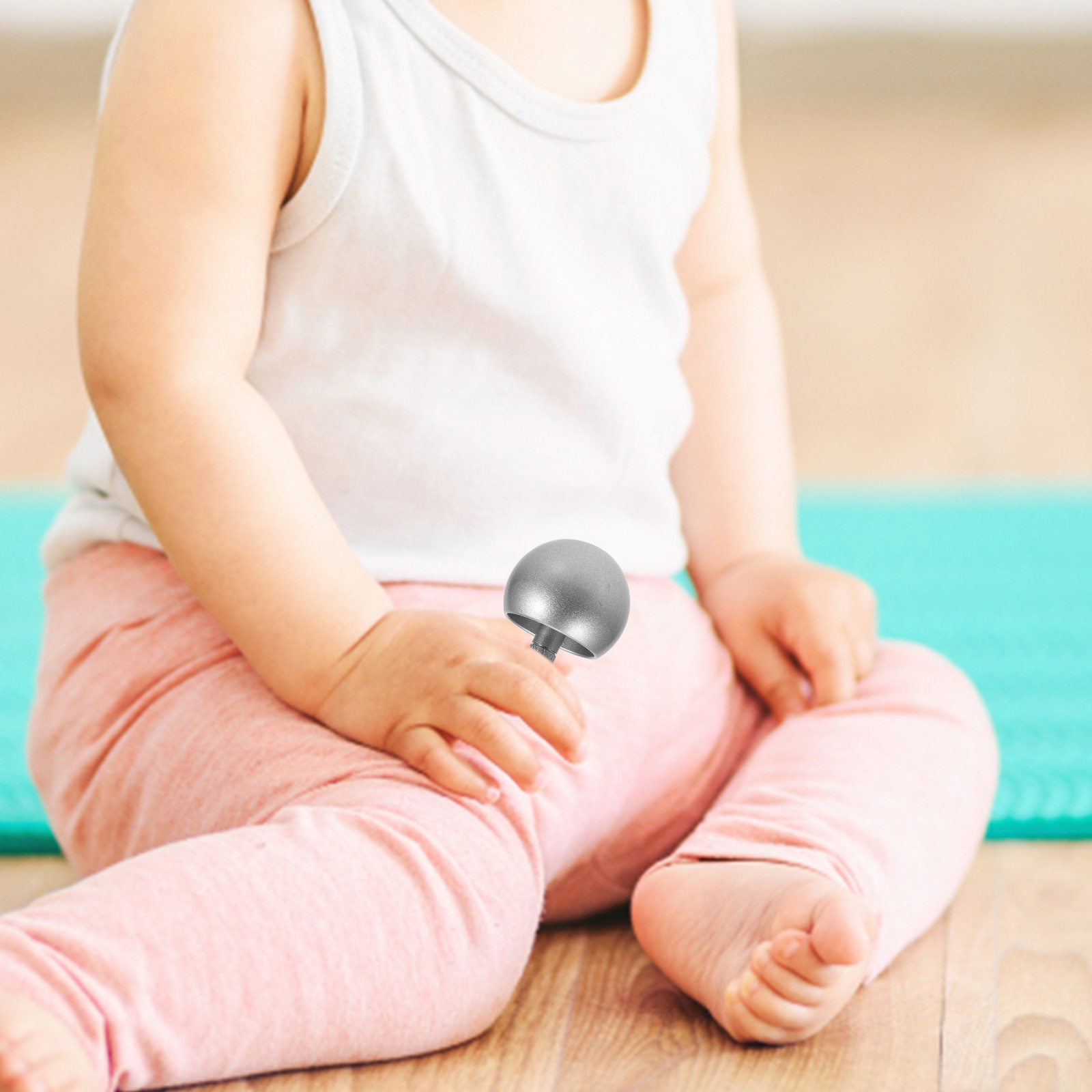 FRCOLOR MLINS Mushroom Head Metal Spinning Top 1 Set Automatic Flip ...