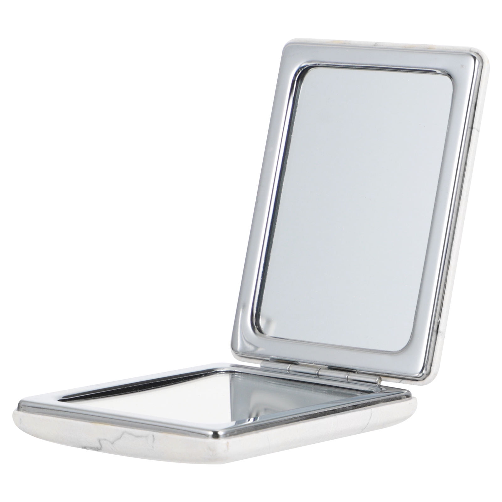 FRCOLOR Marble Folding Mirror Sided Double Vanity Mirrors Woman Miss ...