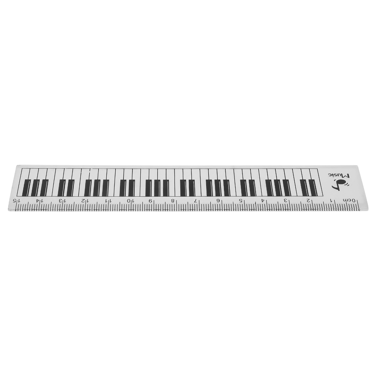 FRCOLOR Math Ruler Measuring Tool Geometry Tool Piano Keyboard Math ...