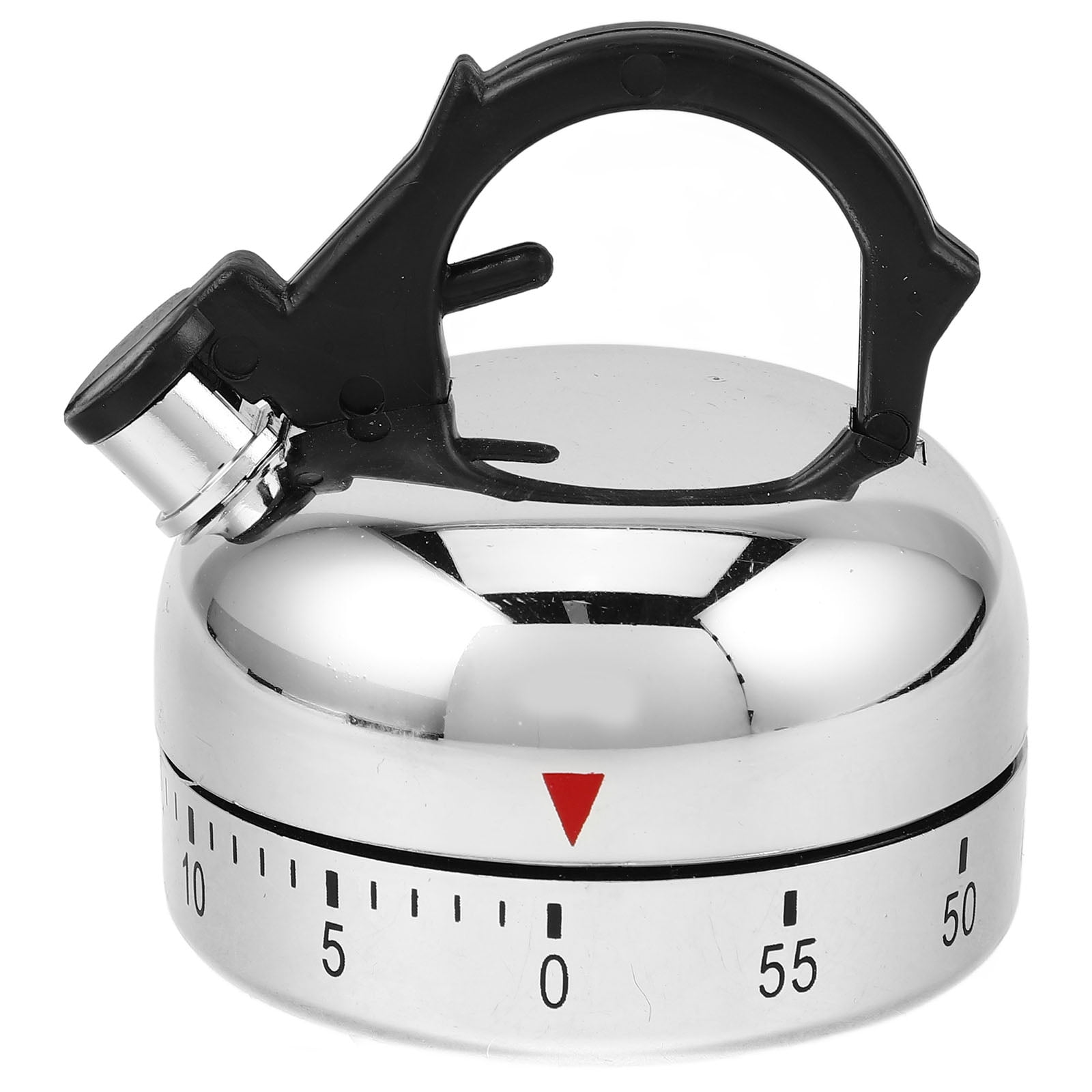 FRCOLOR Mechanical Kitchen Timer Novelty kettle Shaped Timer 60-Minutes ...
