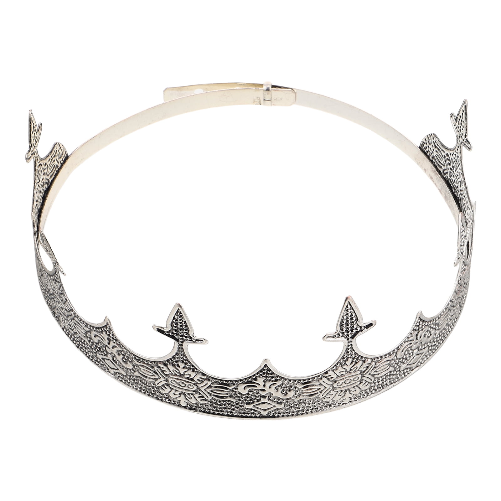 FRCOLOR Mens Vintage King Crown Antique Tiara Crown Adjustable Full ...