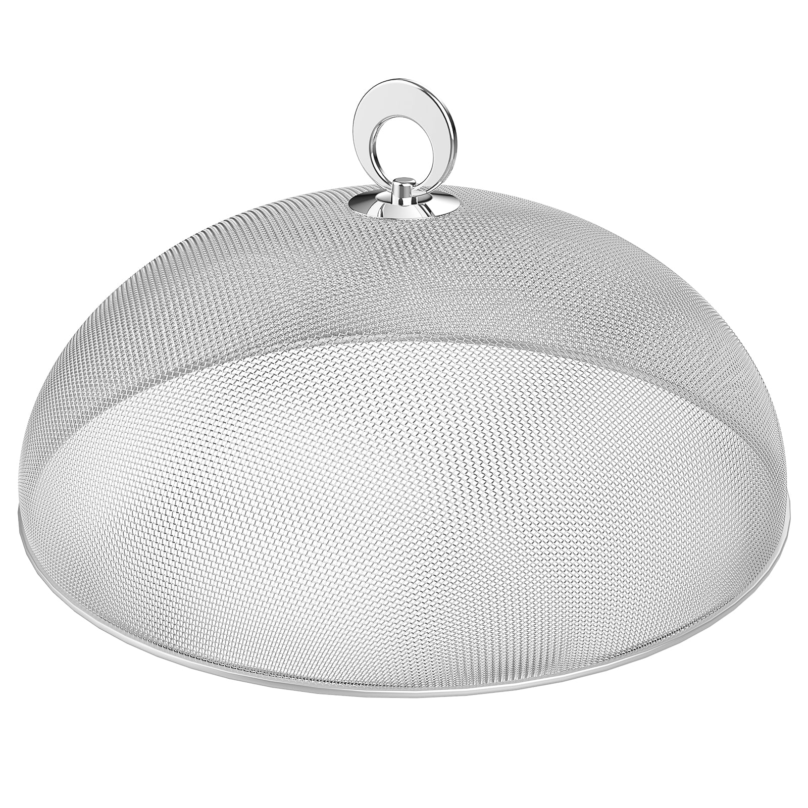 Hemoton Stainless Steel Food Tent Mesh Dome 1 Set Food Cover Protector ...