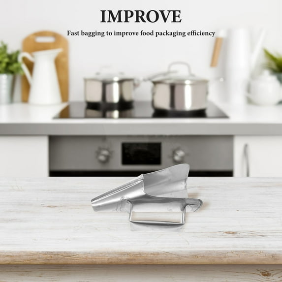 FRCOLOR Metal Funnel Kitchen Funnel Wide Mouth Funnel Cooking Oil ...