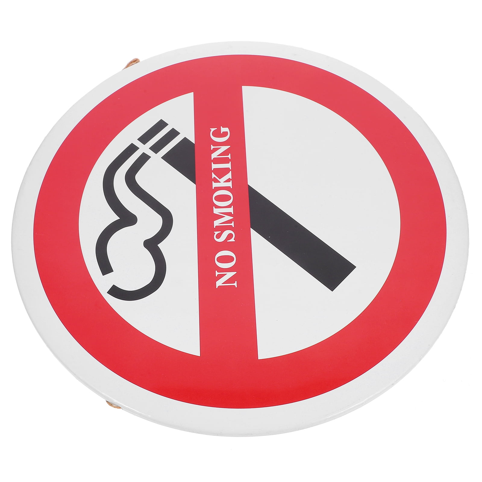 FRCOLOR Metal No Smoking Sign Warning No-smoking Sign Wall Sign No ...