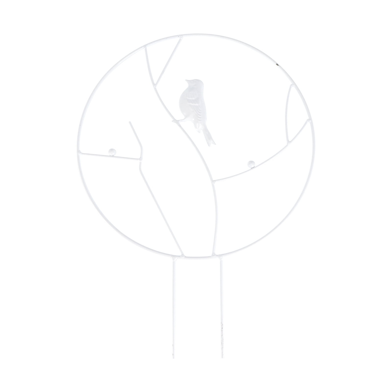 FRCOLOR Metal Plant Stand Climbing Support Stake Pea Trellis for Garden ...