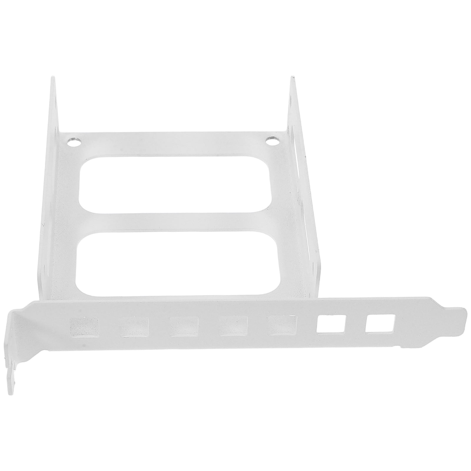 FRCOLOR Metal Rear Panel Bracket Hard Drive Tray for Pci Slot White ...