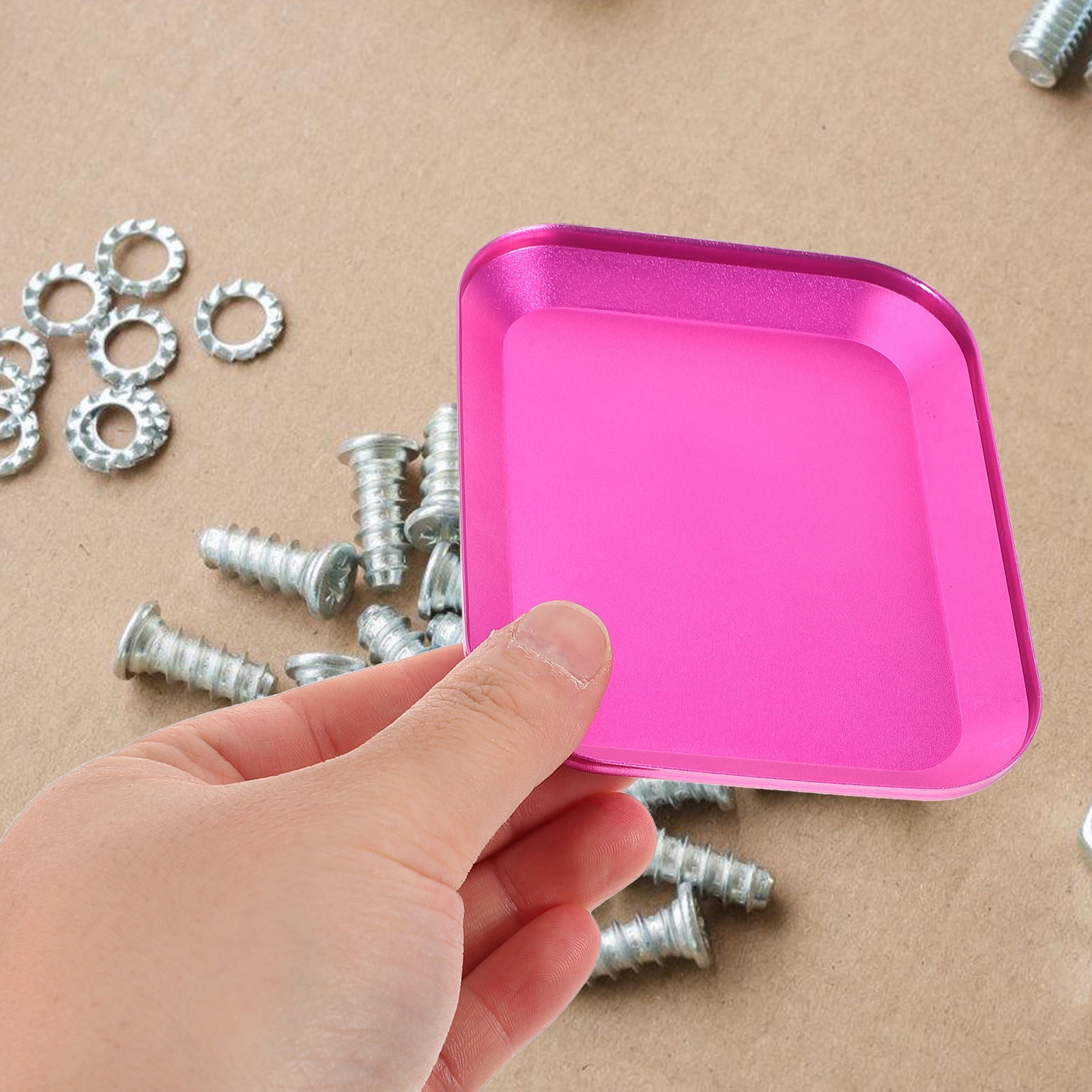 FRCOLOR Metal Screw Tray with Magnetic Pad Aluminium Alloy Screws ...