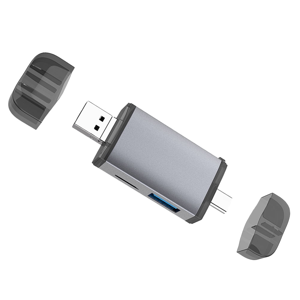 FRCOLOR Micro USB Card Writer Multipurpose USB C Memory Card Reader OTG ...
