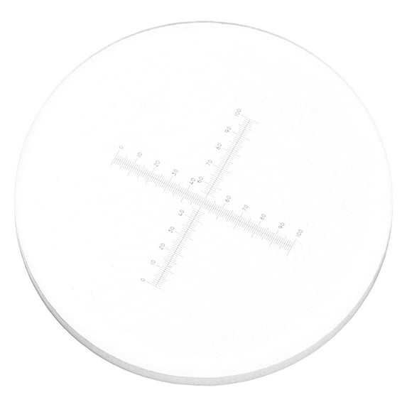 FRCOLOR Microscope Micrometer Cross Eyepiece Micrometer Slides Area ...