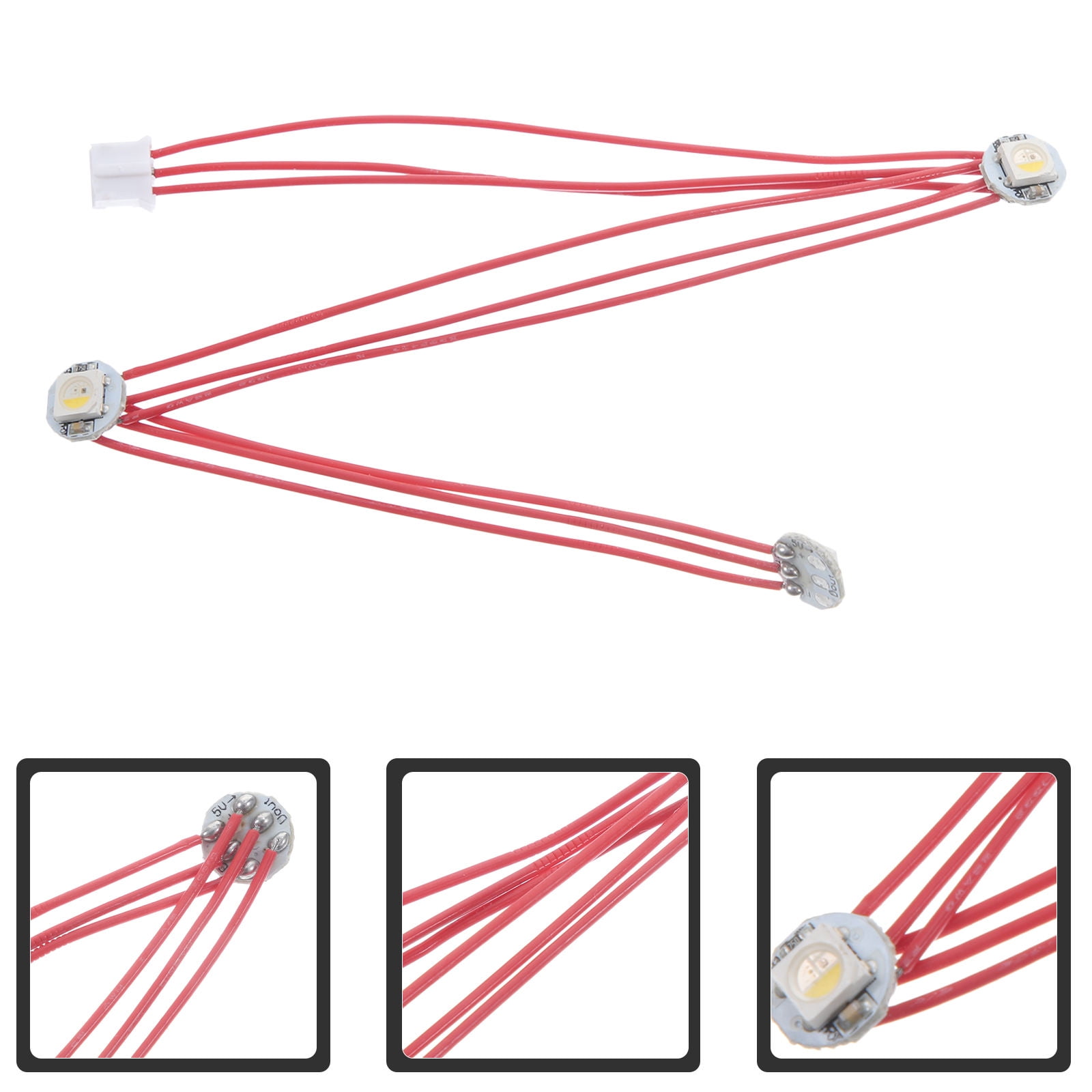 FRCOLOR Mini Button PCB LED Replacement 3D Printer RGBW LED Lamp Panel ...