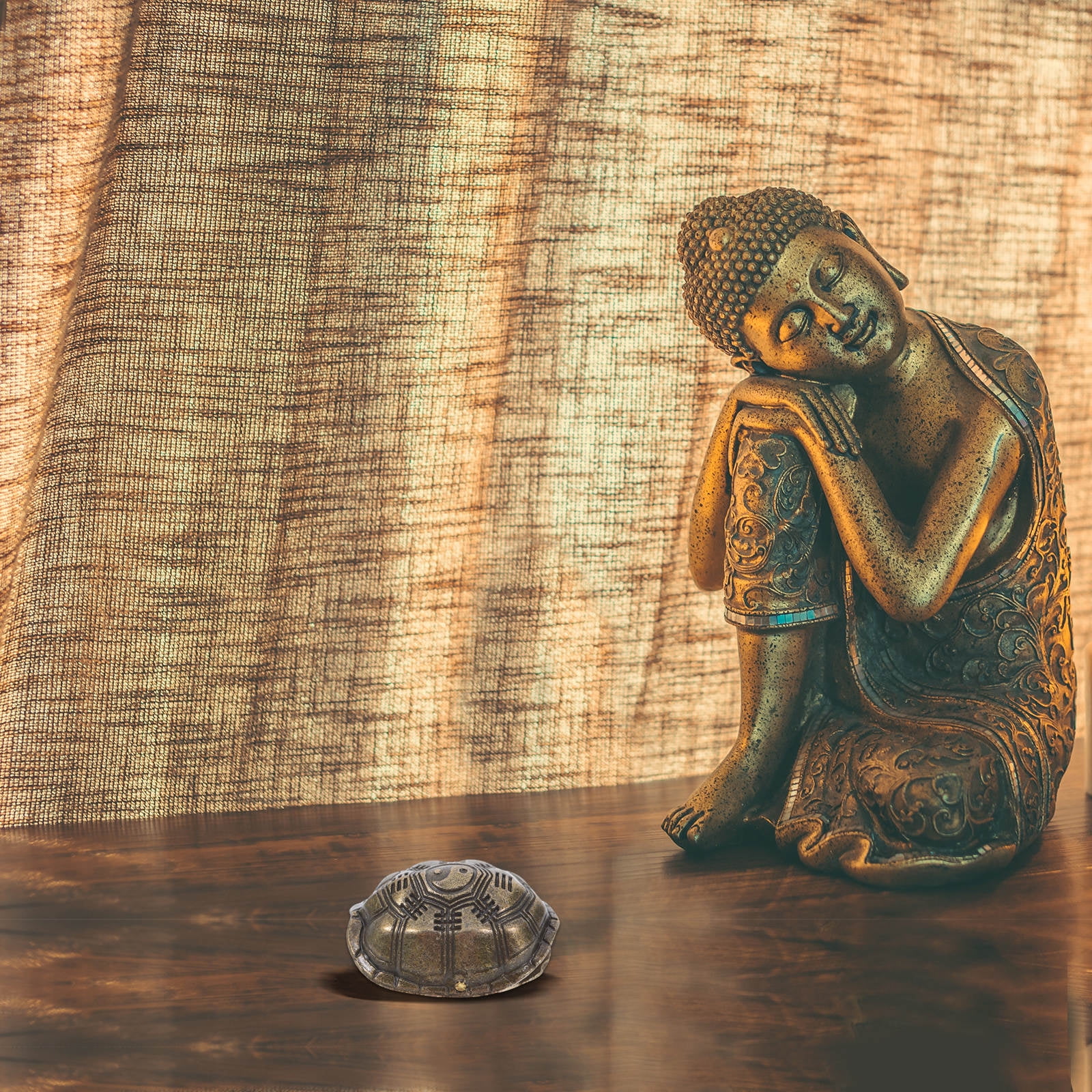 FRCOLOR Mini Divination Turtle Shell For Chinese Fortune-Telling ...