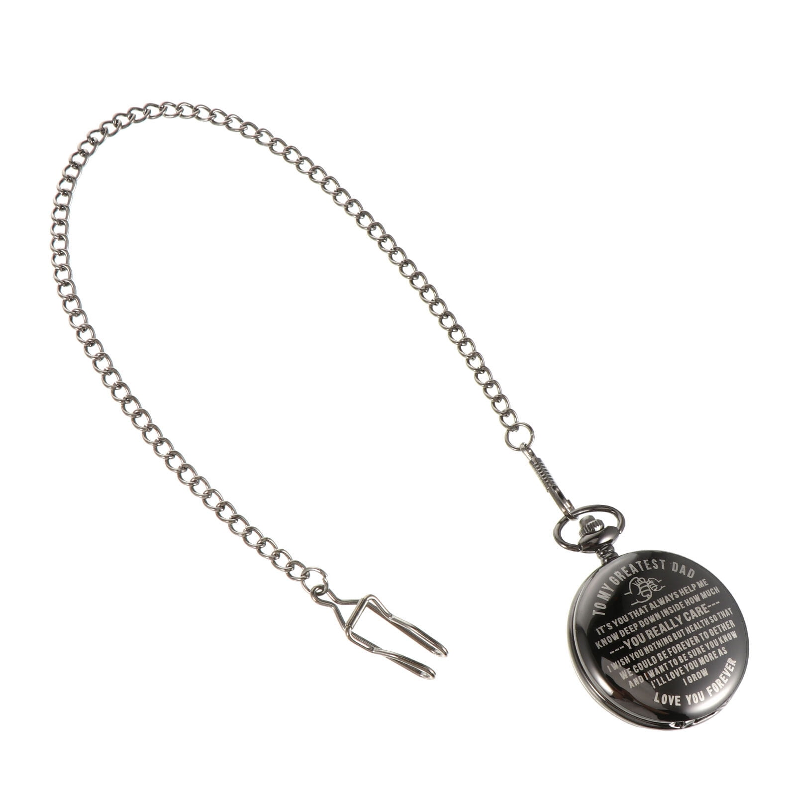 FRCOLOR Mini Father's Day Pocket Watch Clothing Accessory Fine ...
