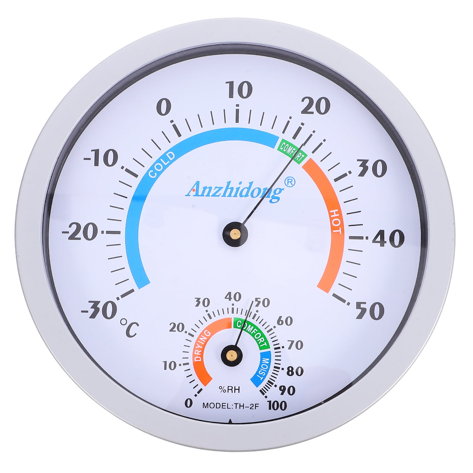 FRCOLOR Mini Indoor Thermometer Hygrometer Analog 2 in 1 Temperature ...
