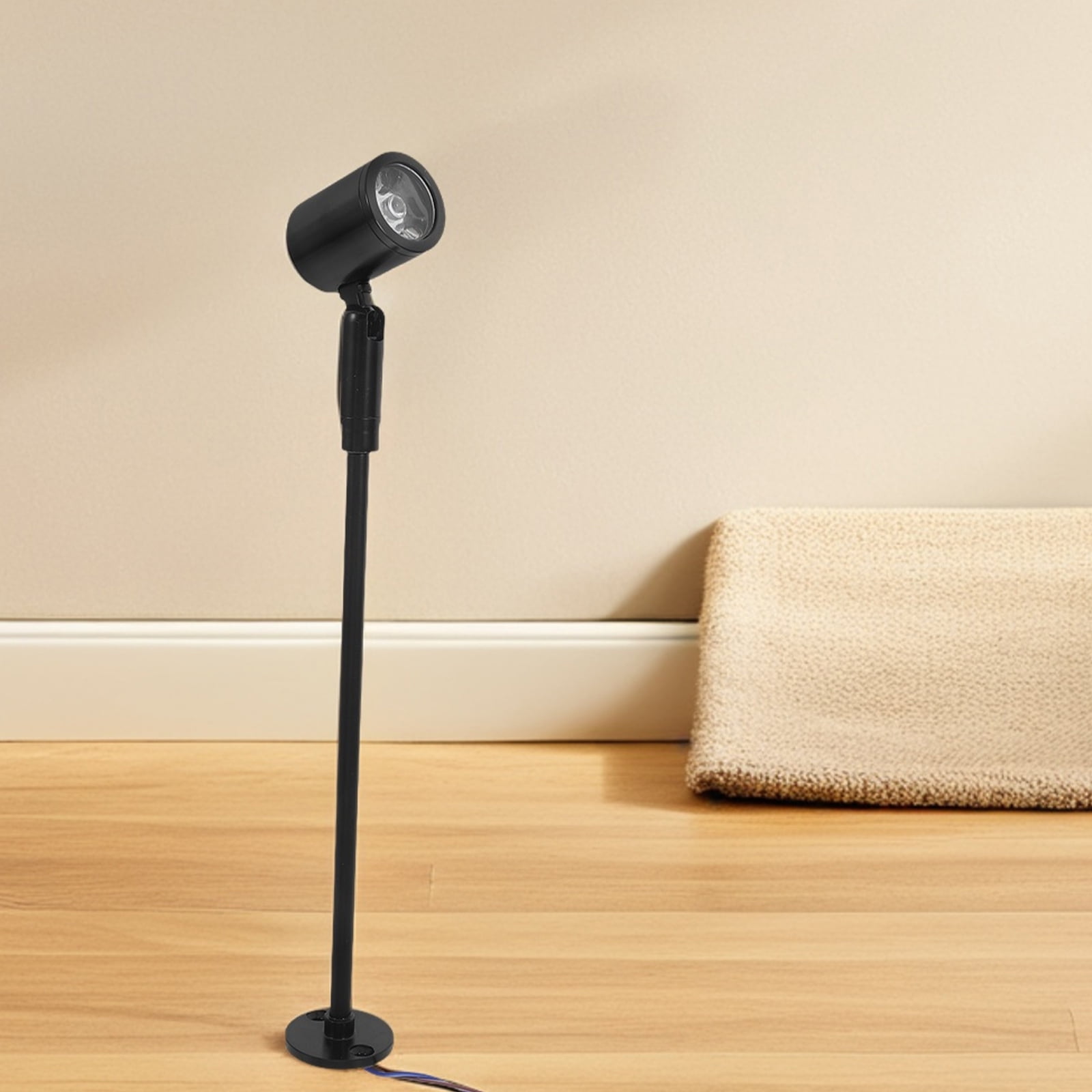 FRCOLOR Mini Led Spotlight Display Cabinets Adjustable Standing Light ...