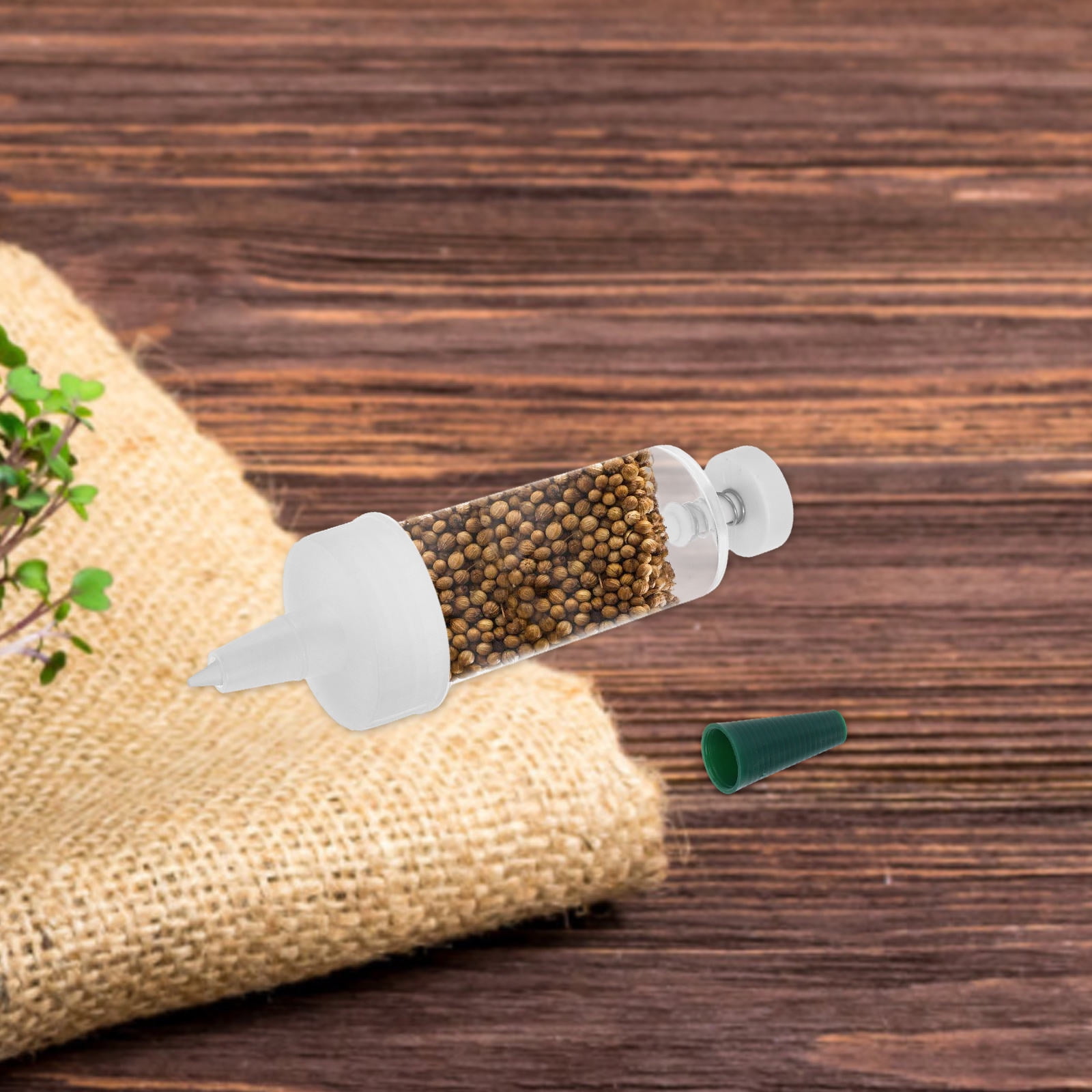 FRCOLOR Mini Seed Dispenser Tool for Precision Sowing Hand-held Seeder ...