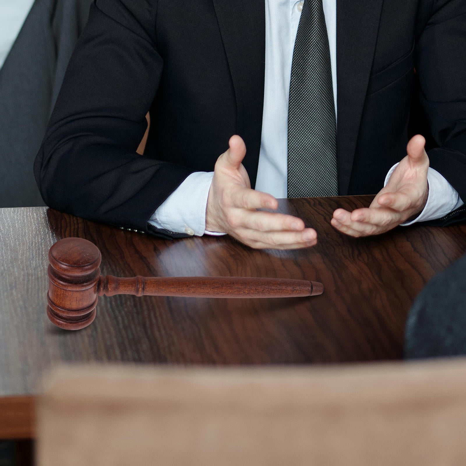 FRCOLOR Mini Wooden Gavel Courtroom Gavel Rustic Mallet Vintage Auction ...