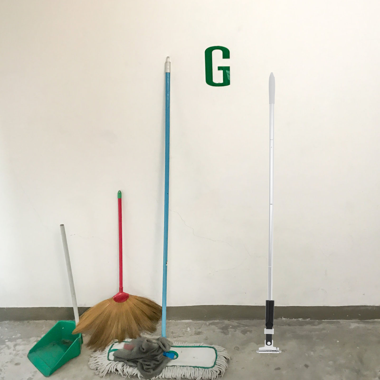 FRCOLOR Mop Handle Clamp Commercial Mop Head Clips Heavy Duty Mop Clamp ...