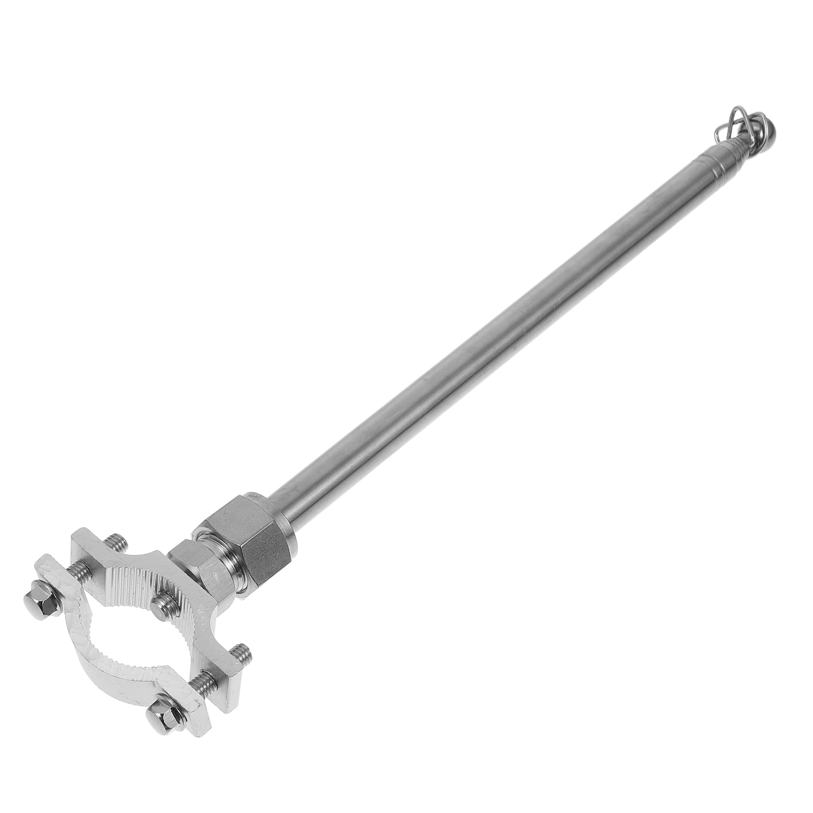 FRCOLOR Motorcycle Flagpole Holder Rear Luggage Rack Mount Flag Pole ...