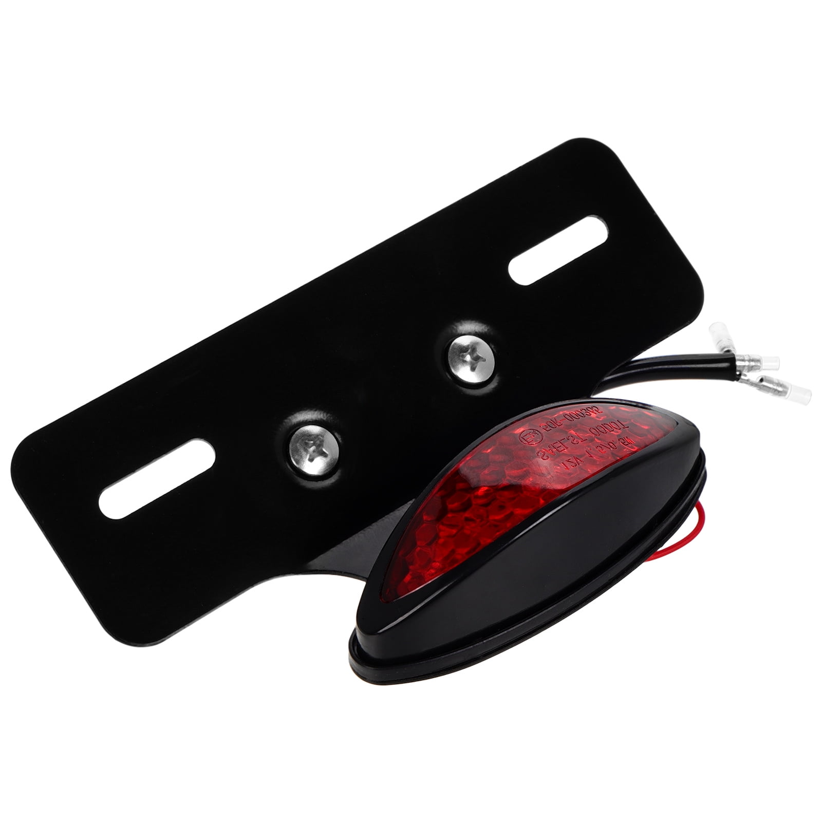 FRCOLOR Motorcycle Tail Light with Brake Light and License Plate ...