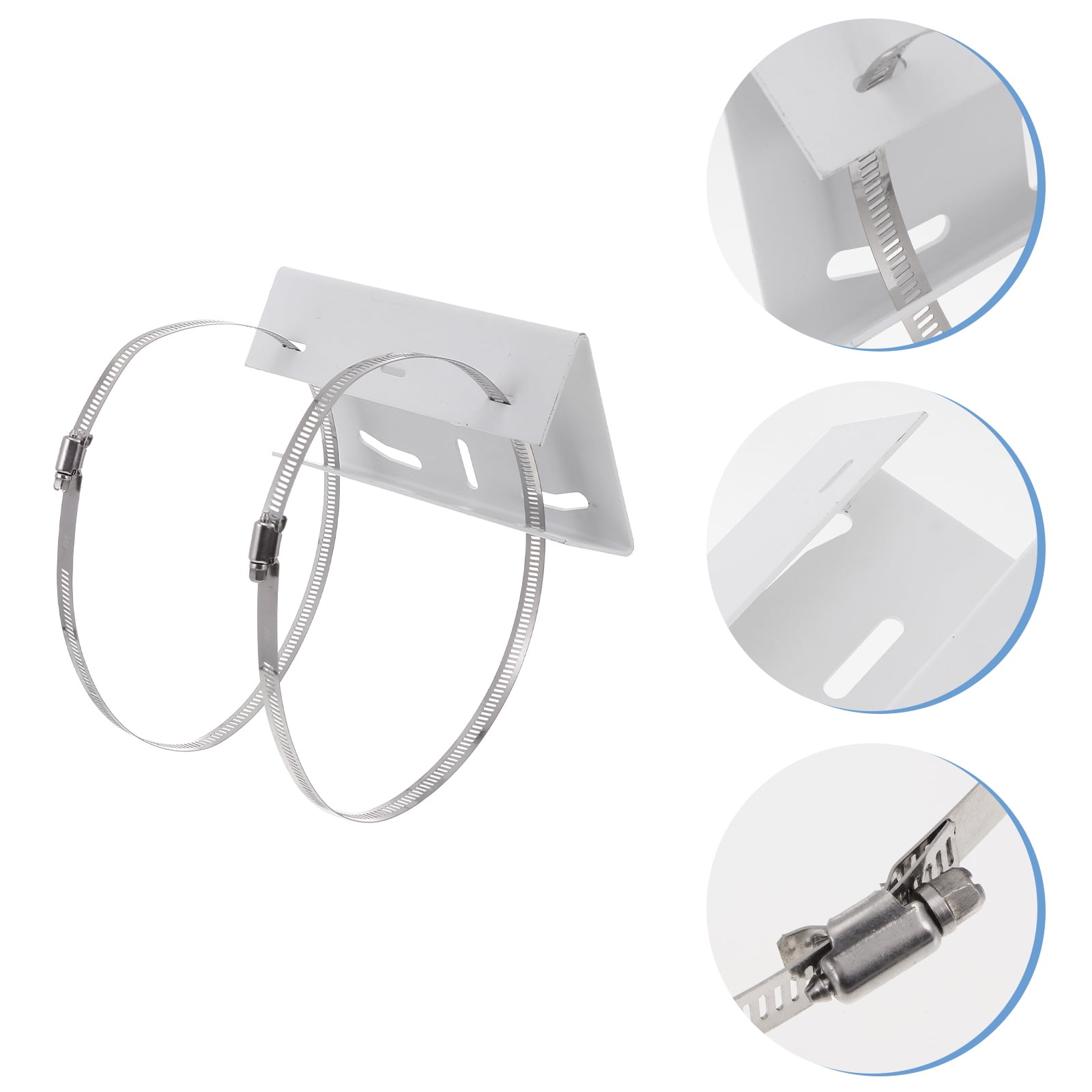 LABSERRON Indoor Installation Pole Mount Bracket Steel Plate 1Pack ...