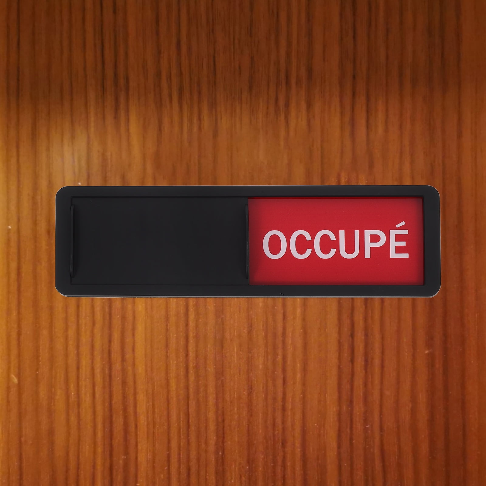 FRCOLOR Multi Functional Sliding Door Sign Vacant Occupied Privacy ...