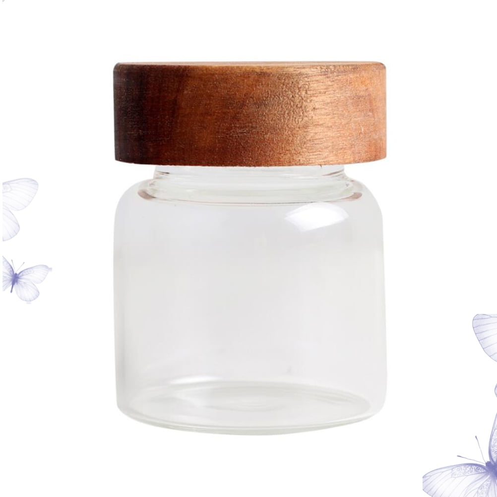 FRCOLOR MultiPurpose Glass Storage Jar for Food Sealed Canister Keeps ...