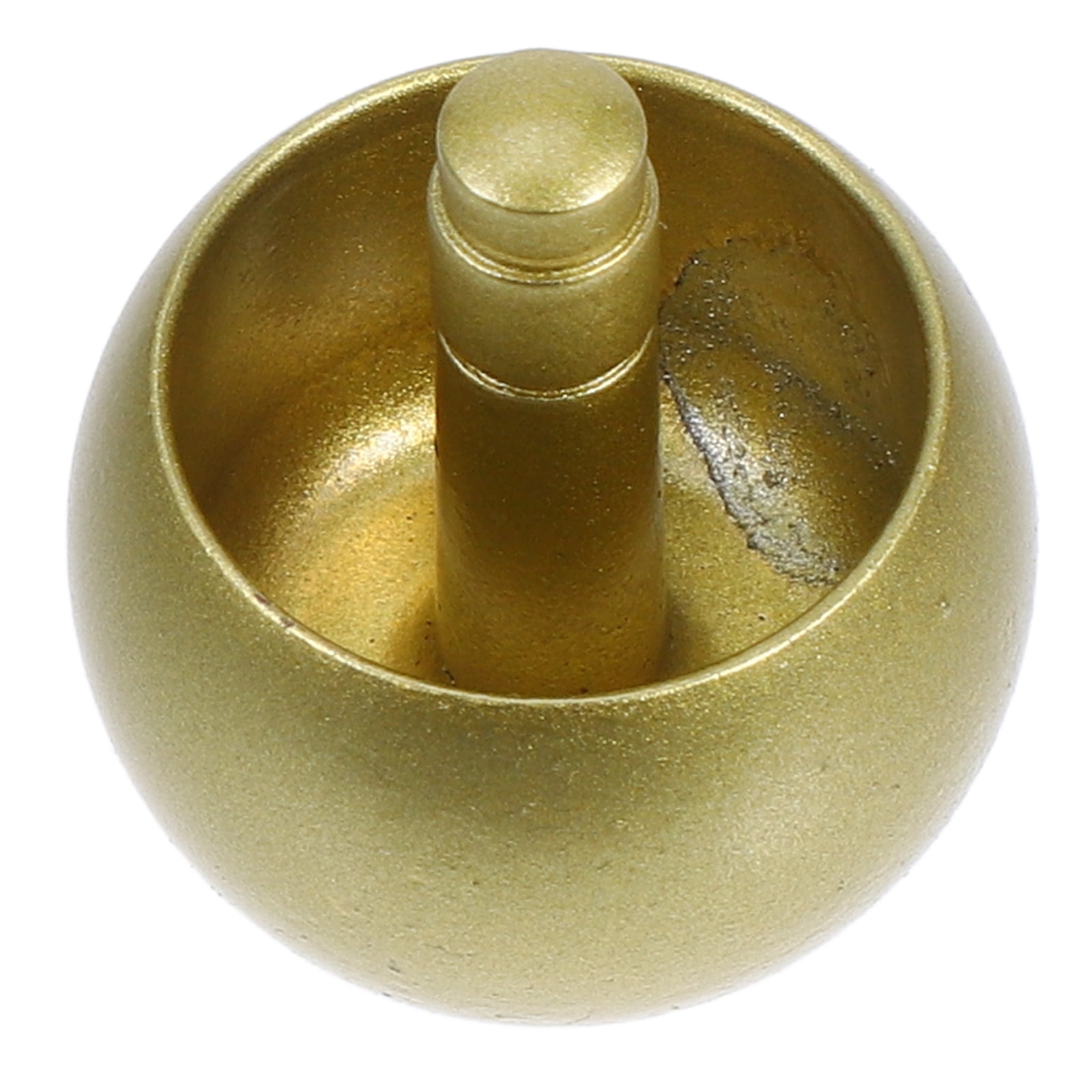 FRCOLOR Mushroom Head Metal Spinning Top Automatic Flip Gyroscope ...