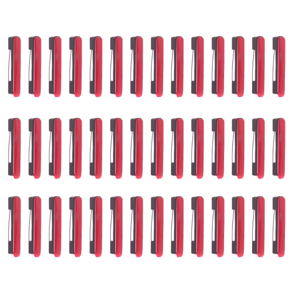 FRCOLOR Name Holder Pin 60pcs Bar Shape Safety Pin Self adhesive DIY ...