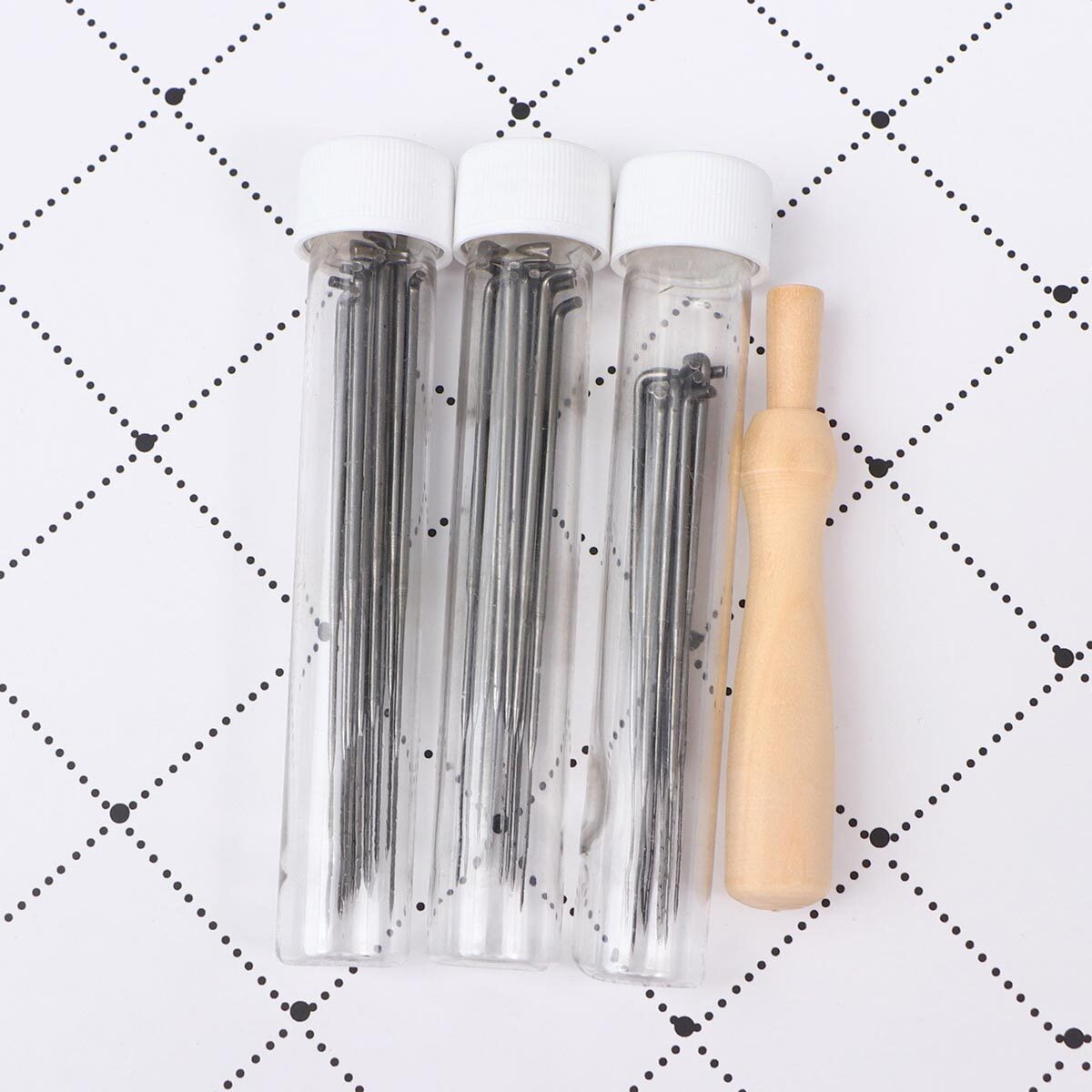 FRCOLOR Needle Felting Tool with 30 Punch Needles Sizes Assorted Colors ...