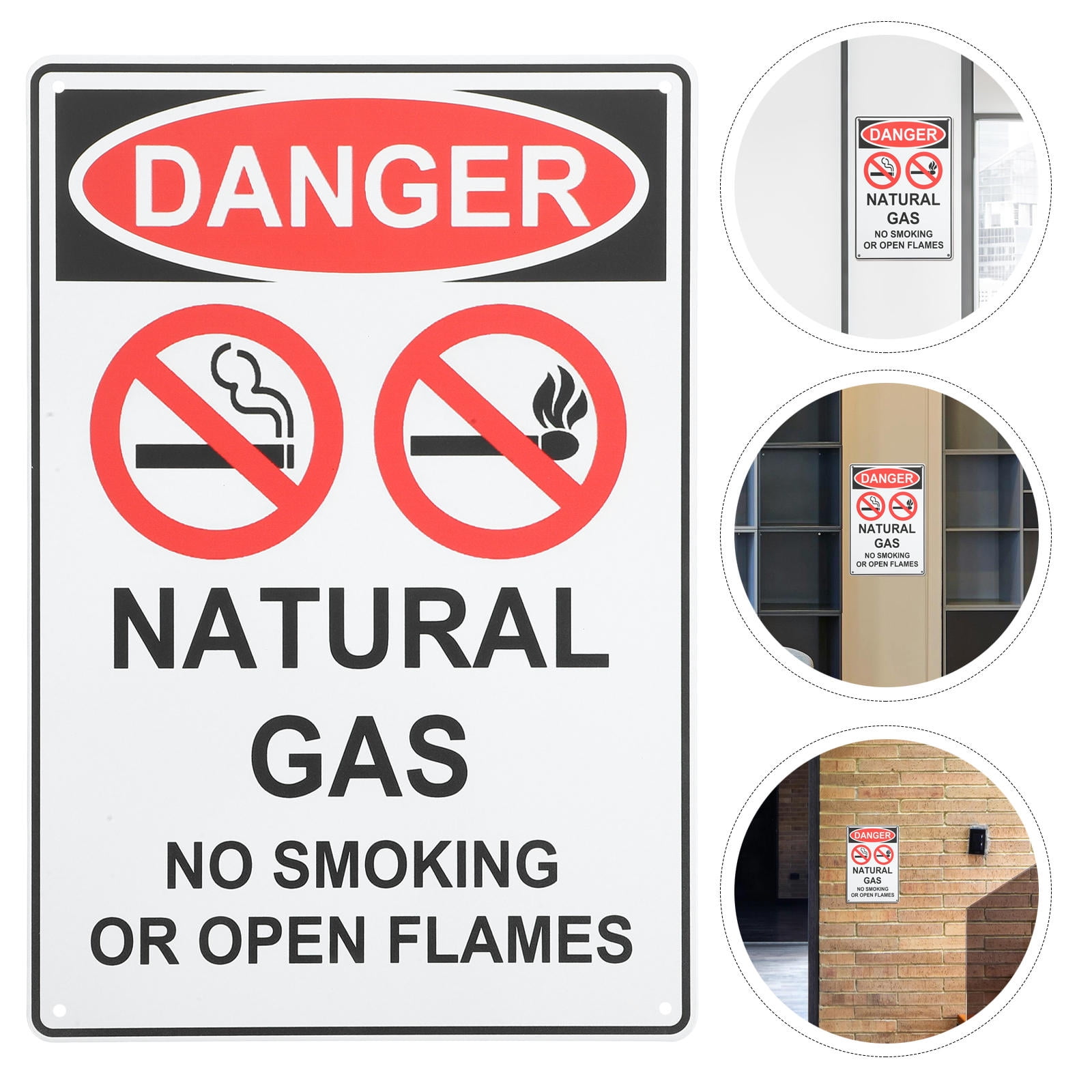 FRCOLOR No Smoking Sign Public No Smoking Sign Smoking Prohibition ...