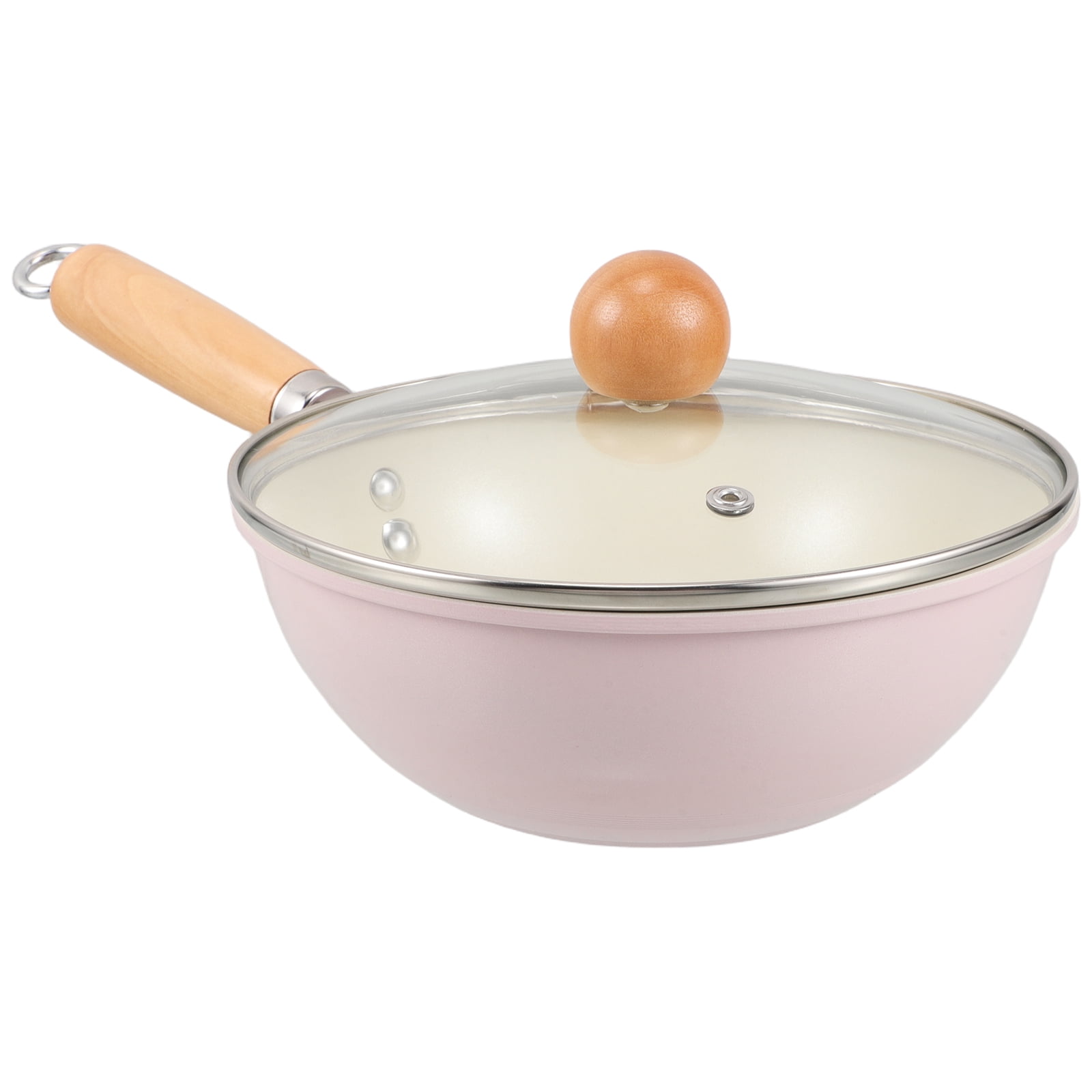 FRCOLOR No Sticky Frying Pan Induction Cooker Frying Pan Wok 37.00X21 ...