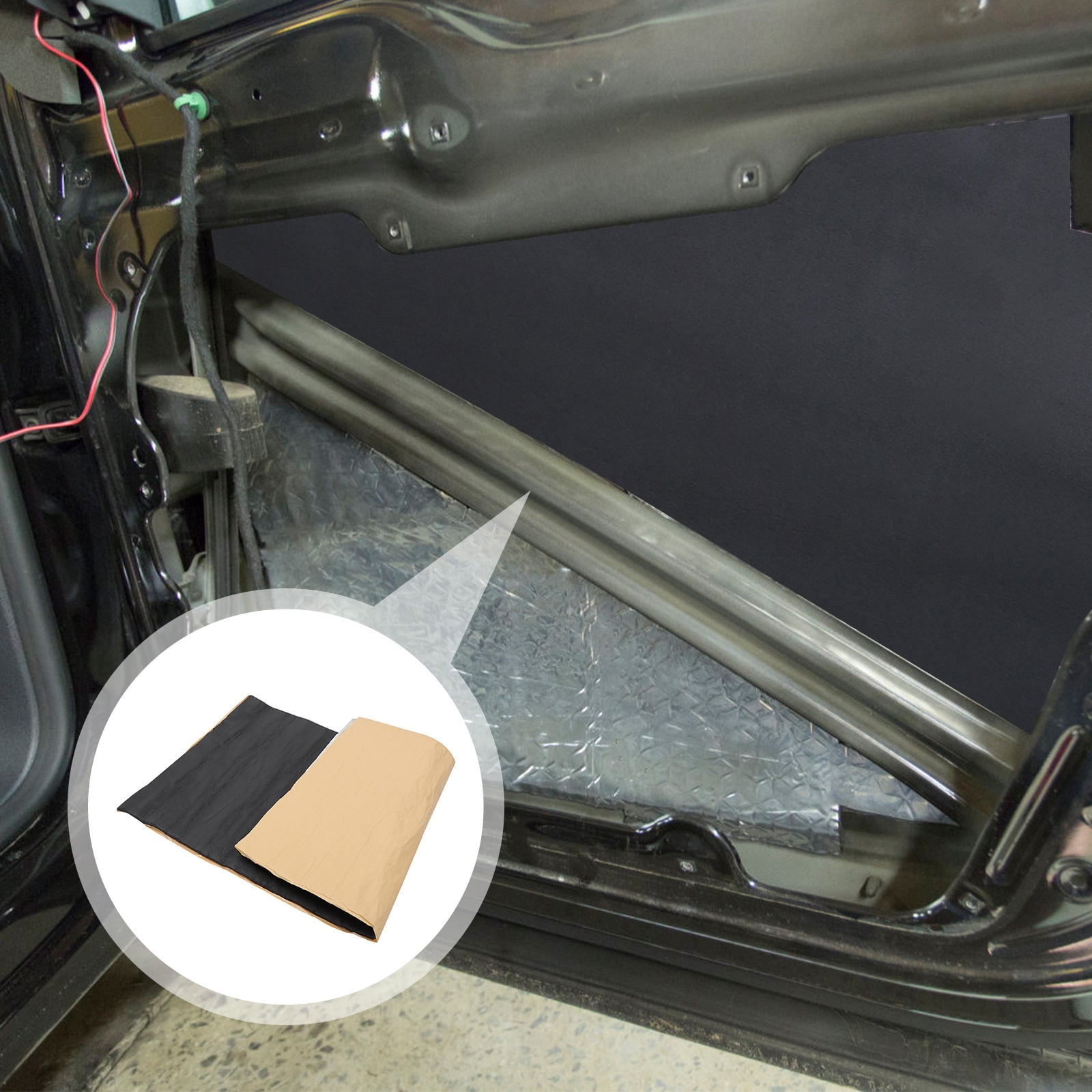 FRCOLOR Noise Dampening Car Stability Car Soundproofing Foam Black ...
