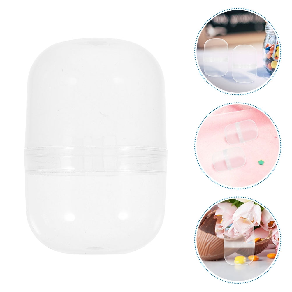 FRCOLOR OUNONA 100pcs Empty Capsules Balls for Gumball Machines Small ...