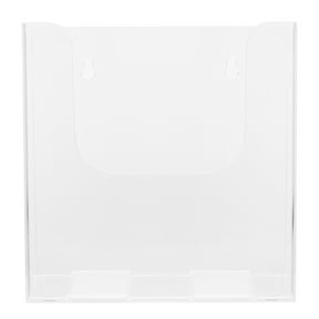 Azar Displays 250025 Clear Plastic Wall Mount File Holder with Hanging ...