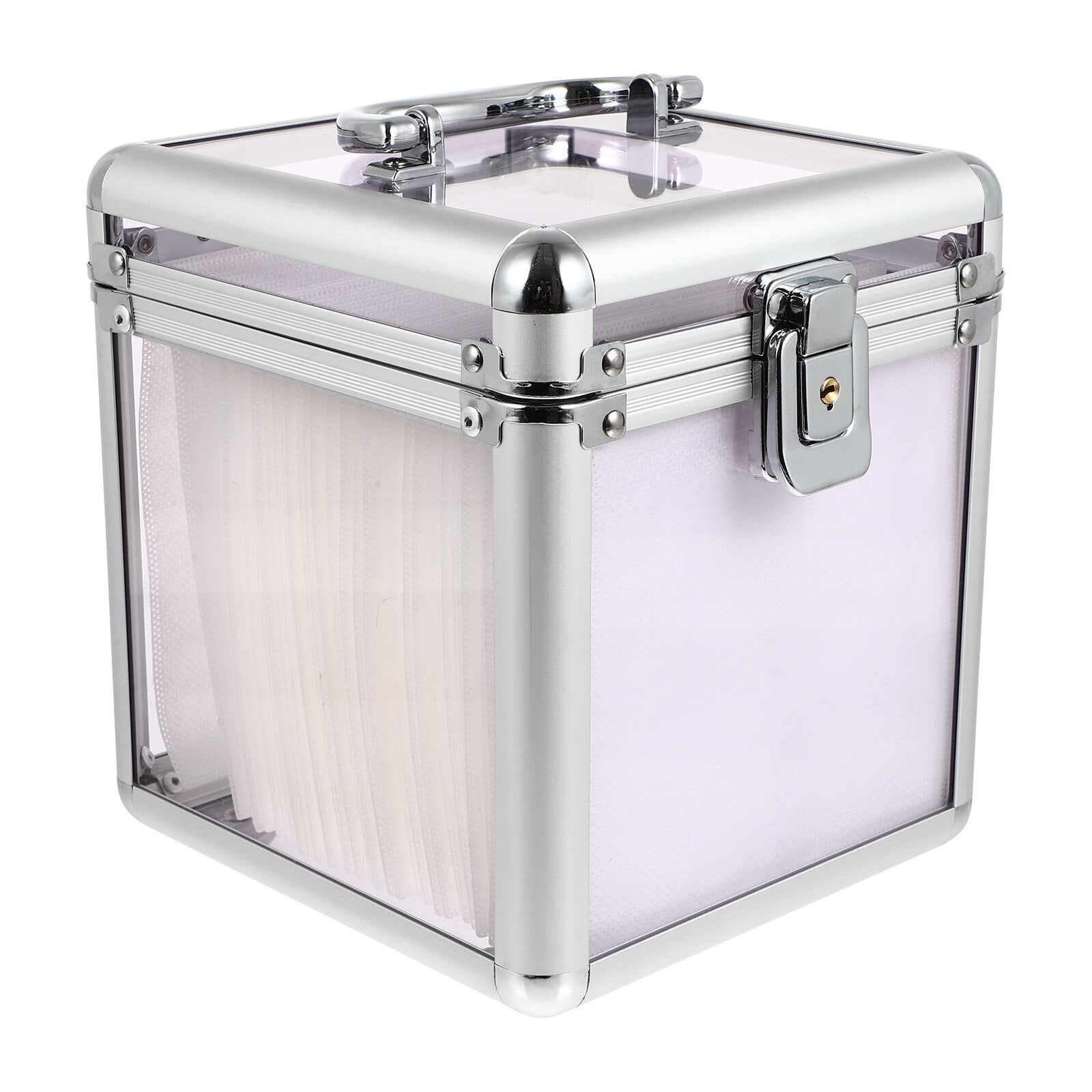 FRCOLOR Organizers and Storage Record CD Box Disc Case Bride Bridegroom ...